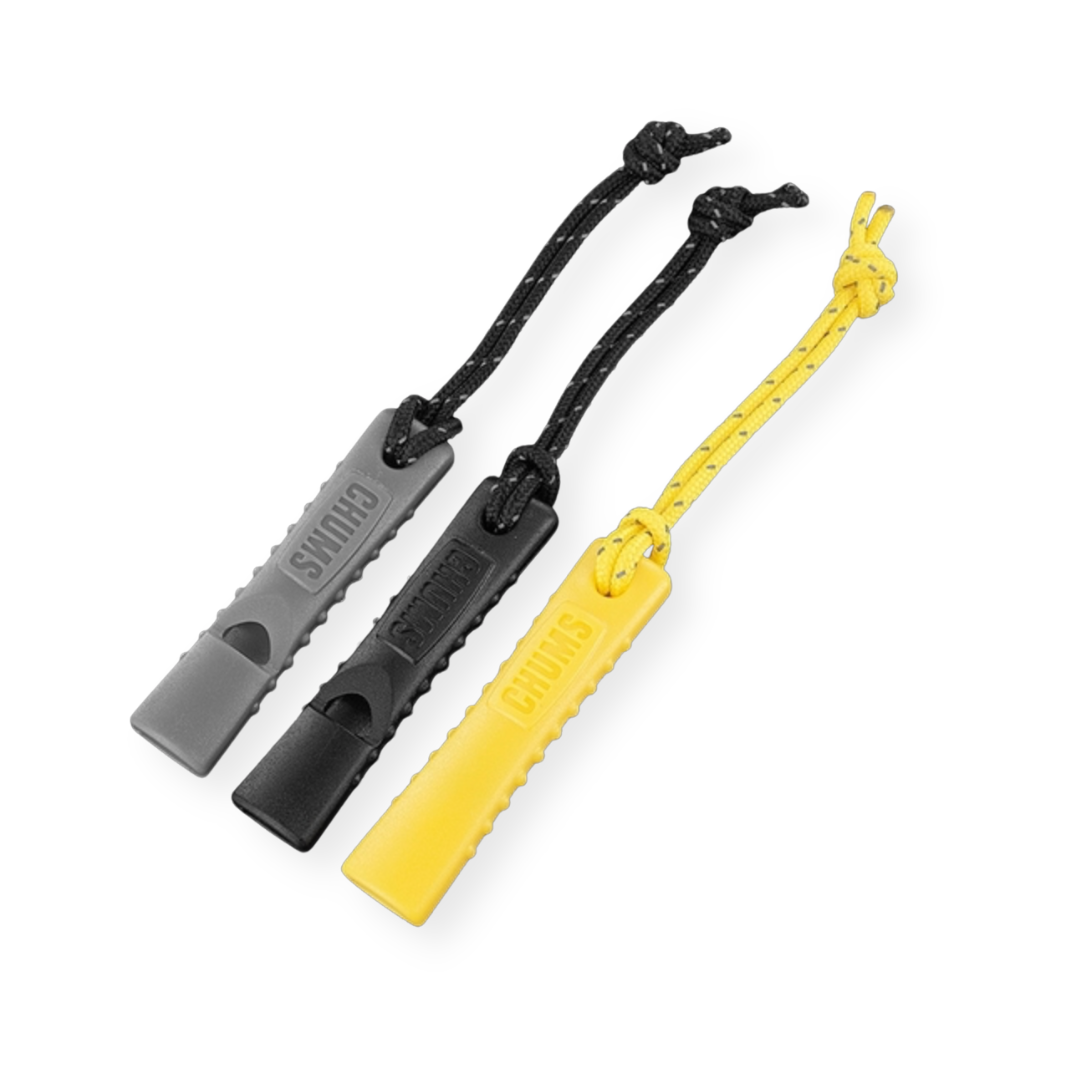 Chums Zipper Pull Safety Whistle - Set of 3 – Me To You Box